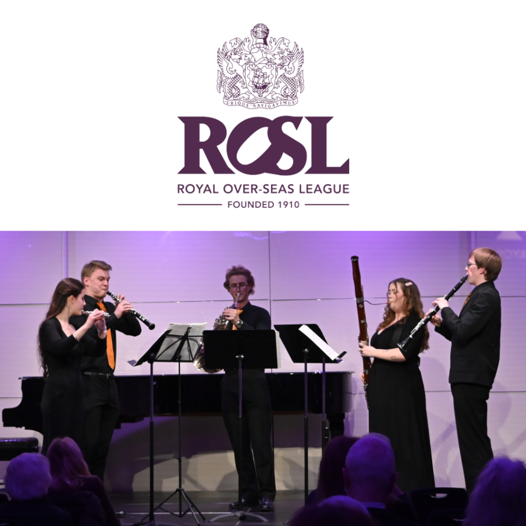 Winners of the 71st Royal Over-Seas League Mixed Ensemble Prize ...